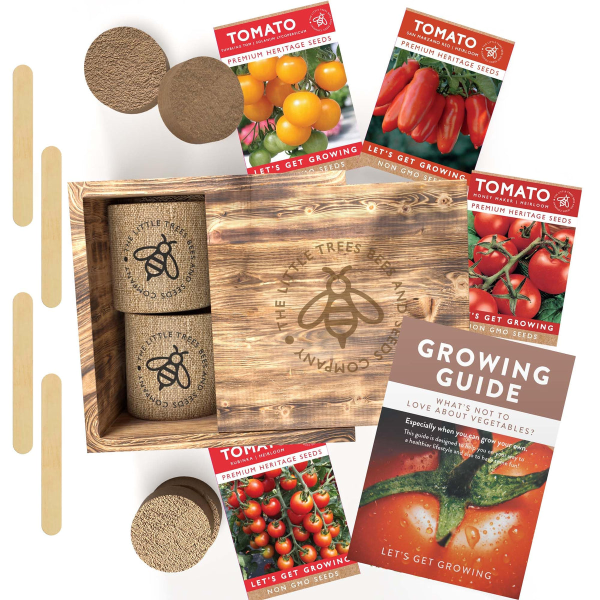 Heirloom Tomato Box – 4 Varieties | Grow Your Own Gardening Gift ...